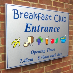 Box Tray School Signs - Signs 4 Schools